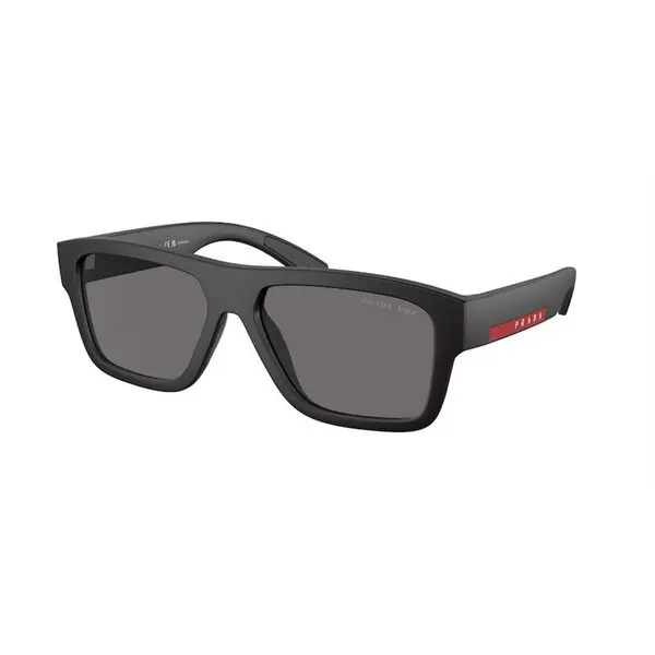 Prada Rectangular Frame Sunglasses - Gray