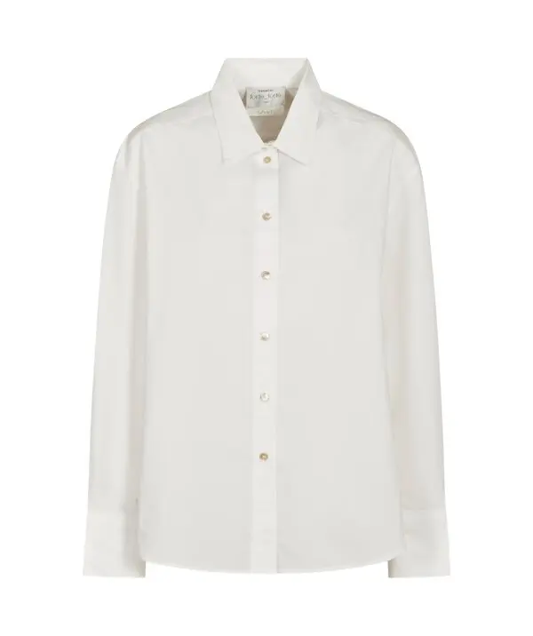 FORTE_FORTE Long Sleeve Shirt - White