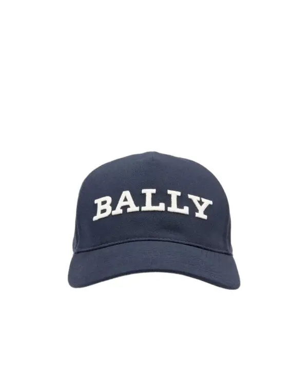 Bally Embroidered Logo Baseball Cap - Blue