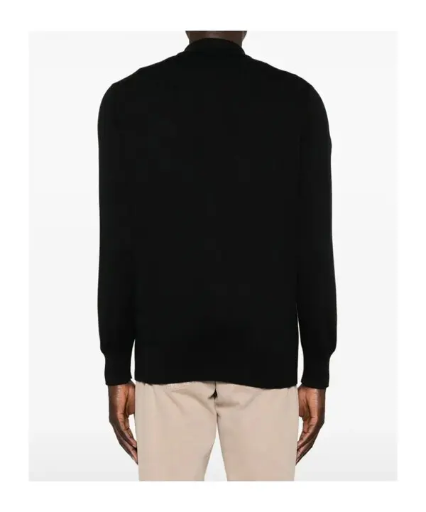 Brunello Cucinelli Buttoned Lapel Long-sleeved Sweater