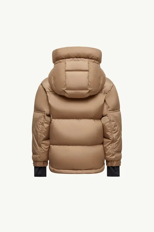 Moncler Kasanka Down Ski Jacket With Hood - Camel