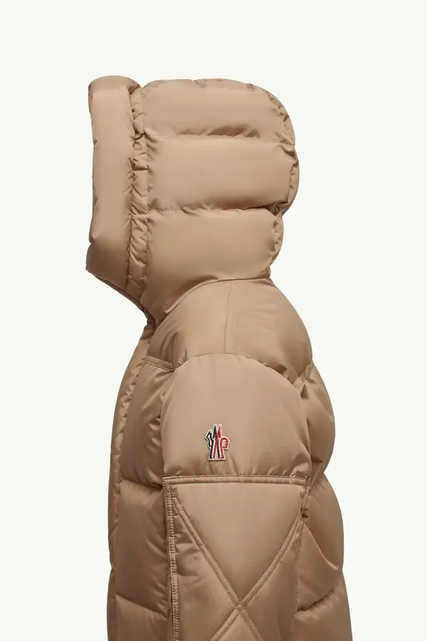 Moncler Kasanka Down Ski Jacket With Hood - Camel