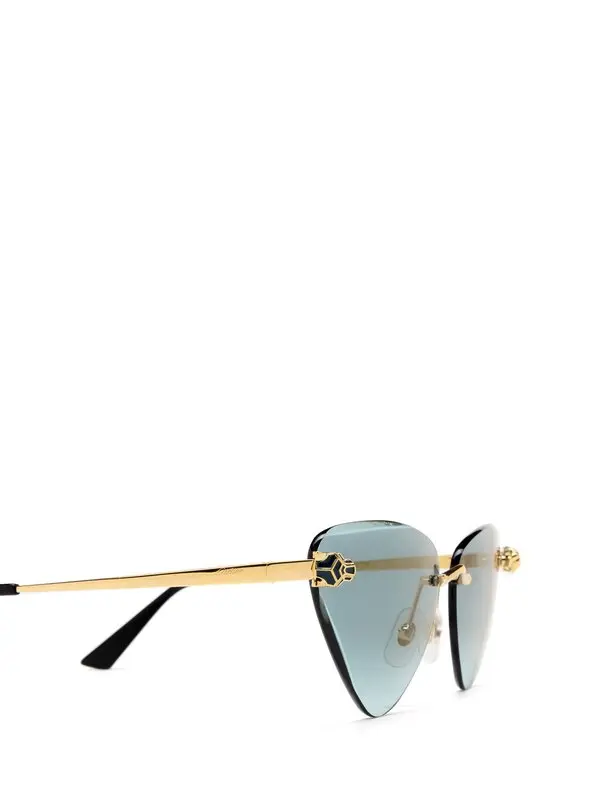 Cartier Triangle Frameless Sunglasses