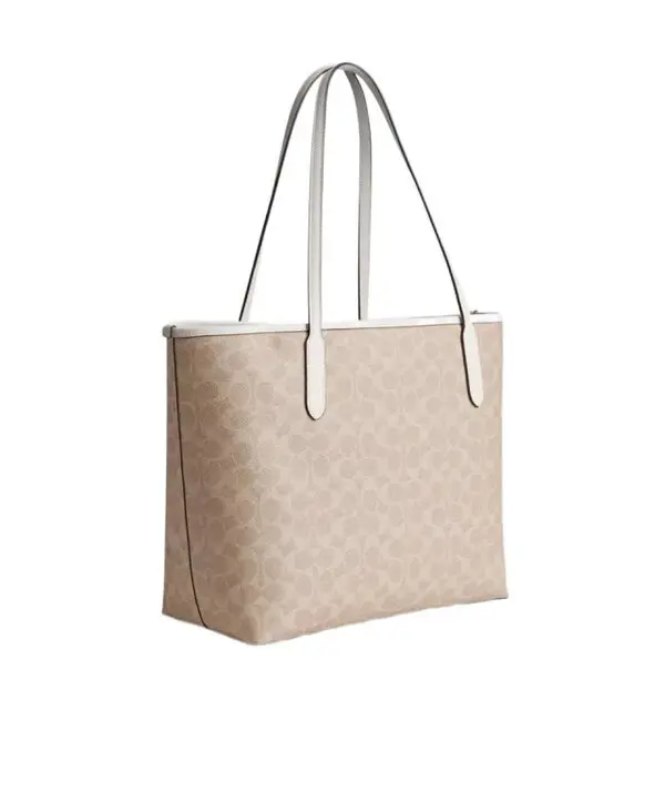 COACH Double Handle Tote Bag - Nude