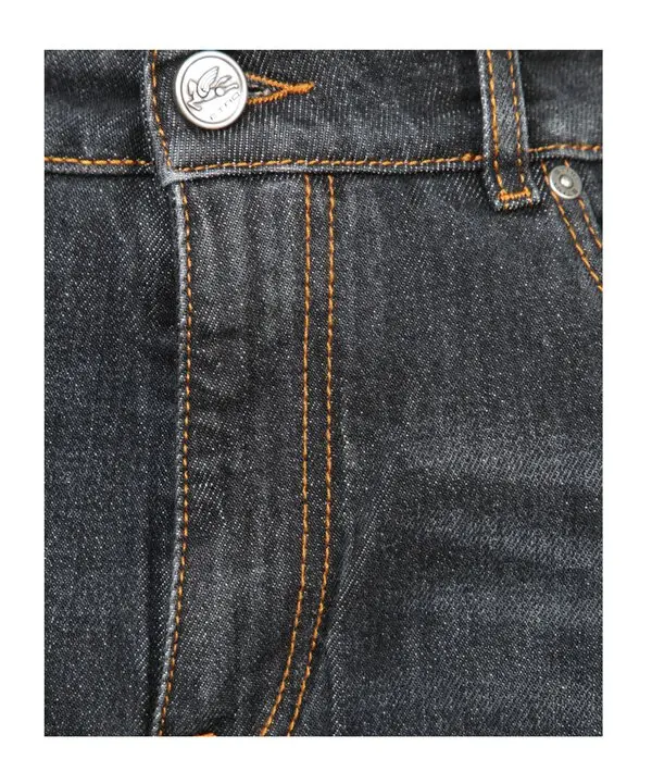 Etro Logo Embroidered Mid-rise Jeans - Black