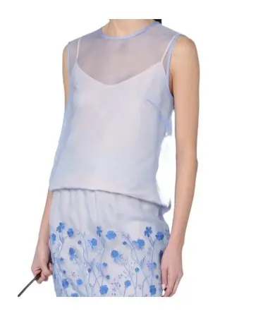 P.a.r.o.s.h Sleeveless Double Layered V-neck Tank