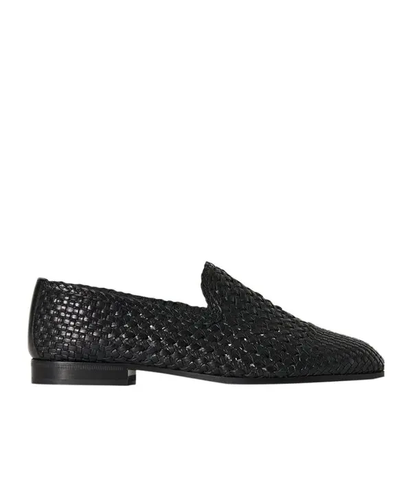 THE ROW Logo Loafers