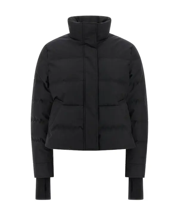 Alexander McQueen High-neck Cropped Down Jacket
