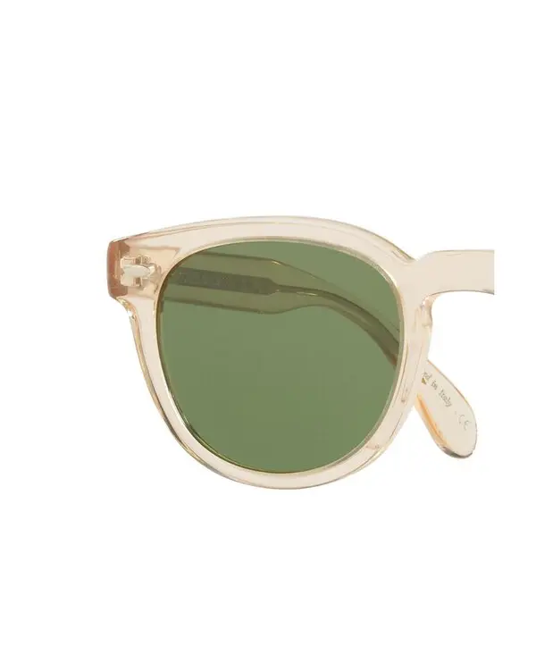 Oliver Spencer Logo Sunglasses - Green