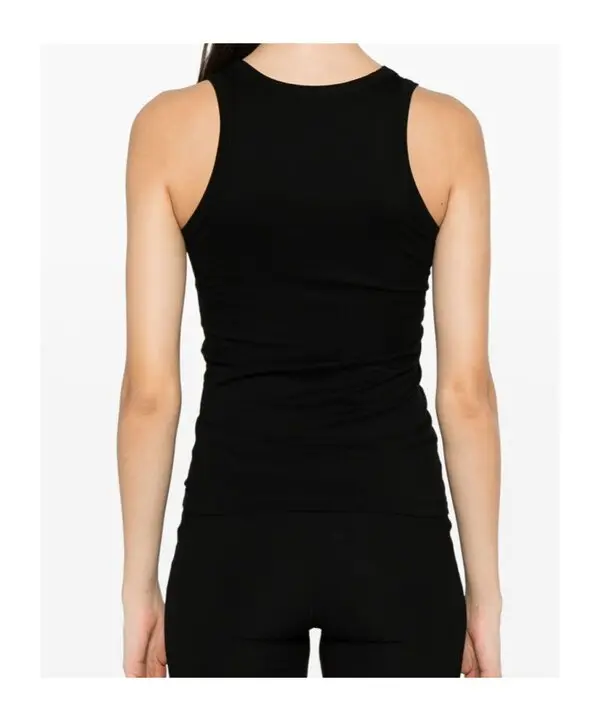 Coperni Logo-embroidered Sleeveless Tank Top - Black