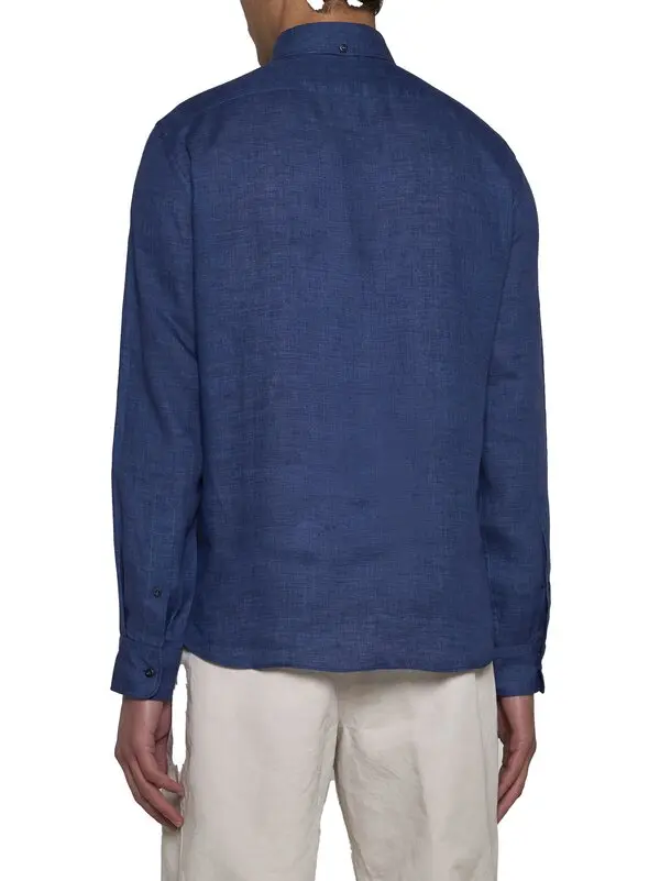 Brunello Cucinelli Long-sleeved Polo Shirt