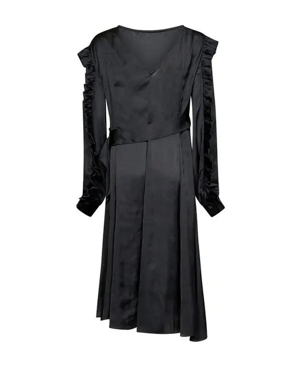 REMAIN BIRGER Asymmetrical Detail Dress