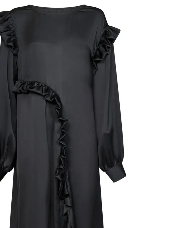 REMAIN BIRGER Asymmetrical Detail Dress