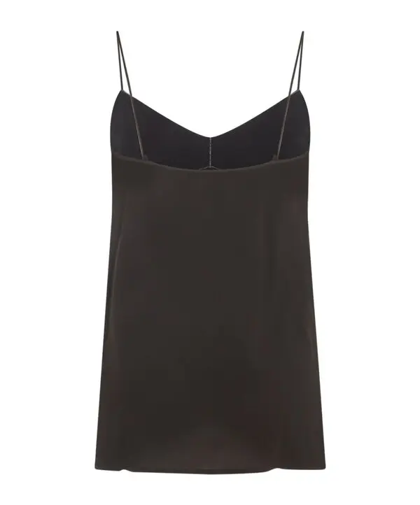 Fabiana Filippi Embellished V-neck Tank Top