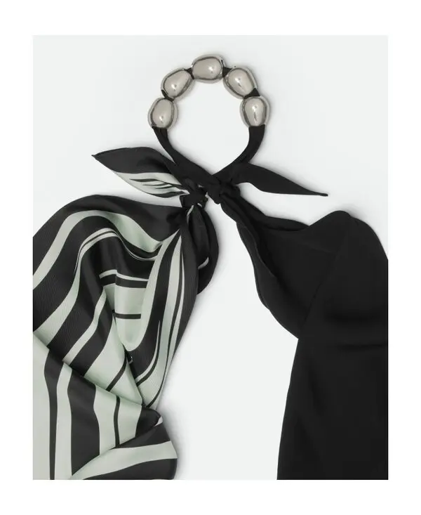 Bottega Veneta Printed Silk Scarf