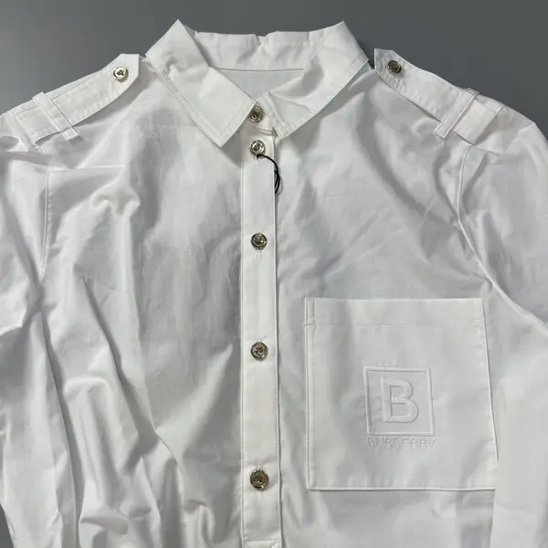 Burberry Logo Shirt Dress