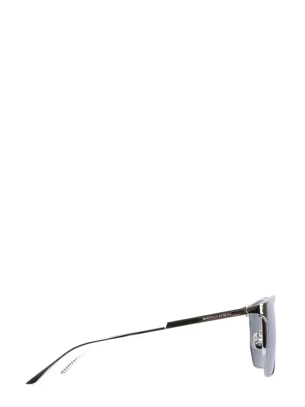 Bottega Veneta Angular Aviator Sunglasses