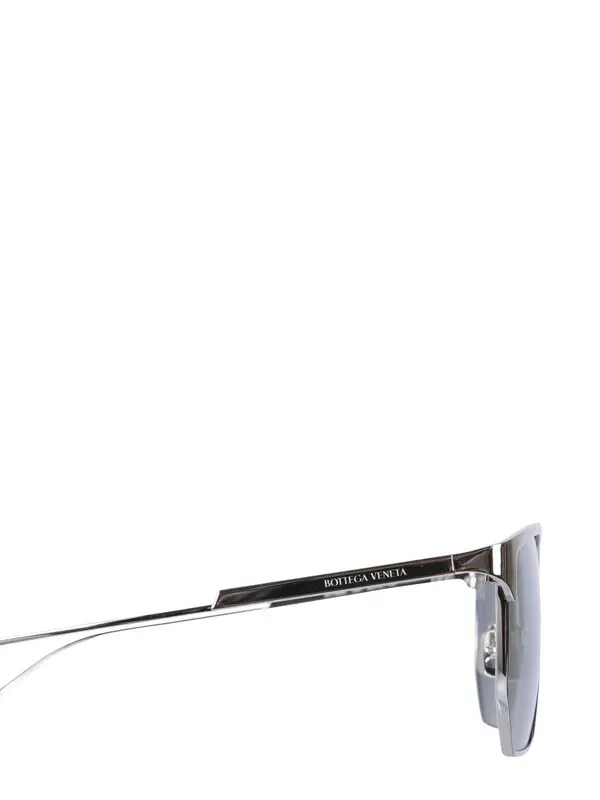 Bottega Veneta Angular Aviator Sunglasses