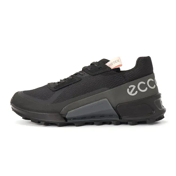 Ecco Round Toe Lace-up Sneakers