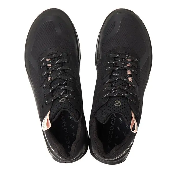 Ecco Round Toe Lace-up Sneakers