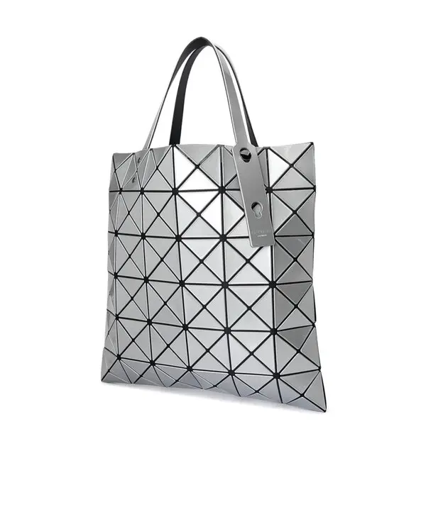 Issey Miyake Geometric Pattern Tote Bag - Gray