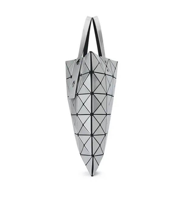 Issey Miyake Geometric Pattern Tote Bag - Gray