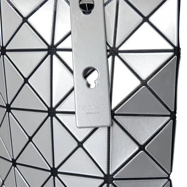 Issey Miyake Geometric Pattern Tote Bag - Gray