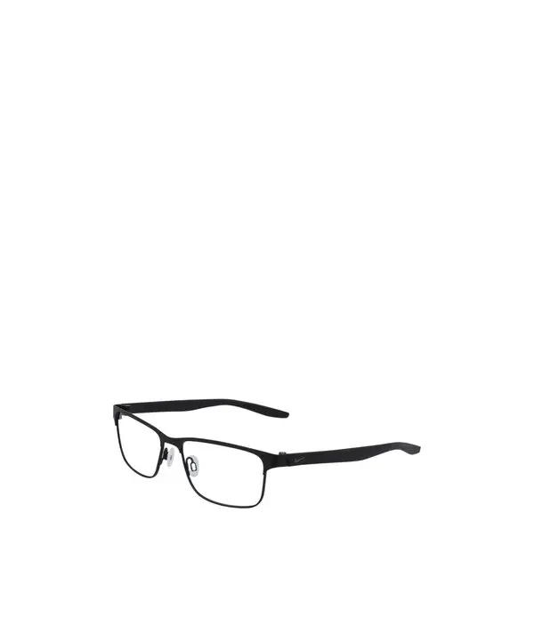 Nike Full Rim Rectangular Eyeglasses - White