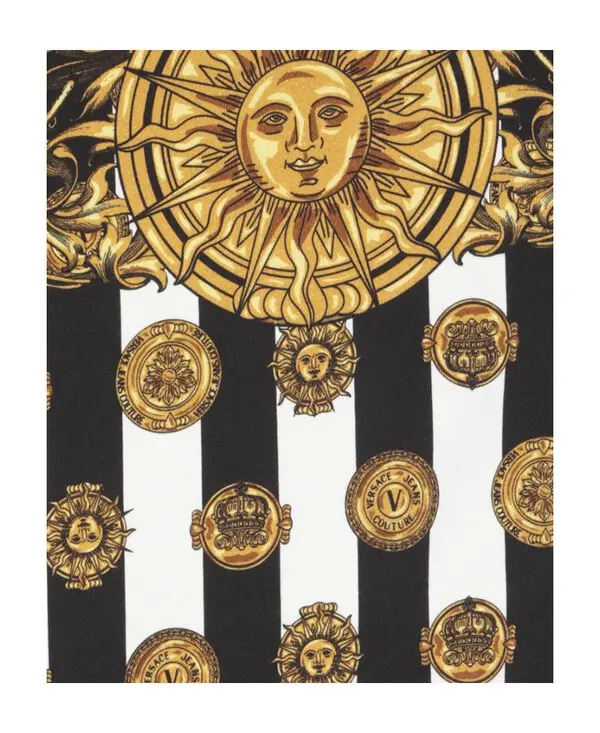Versace V-emblem Medusa-print Fleece Hoodie