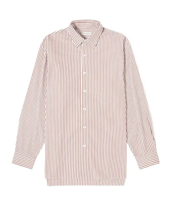 Dries Van Noten Long-sleeved Shirt - White