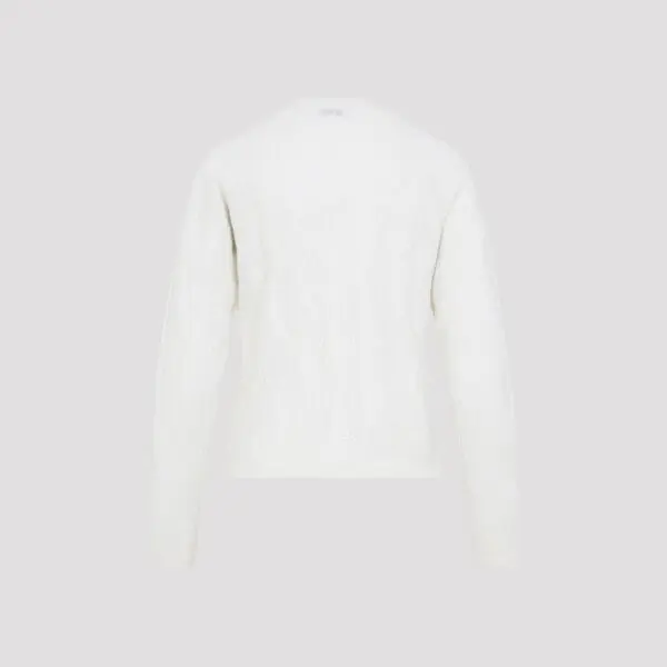Peserico Cable-knit Round-neck Sweater