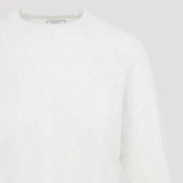 Peserico Cable-knit Round-neck Sweater