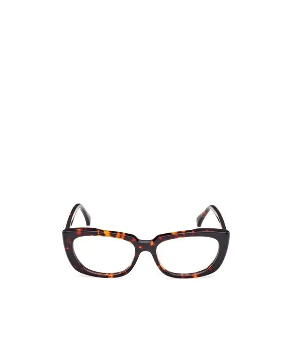 Max Mara Rectangle Frame Eyeglasses - Black