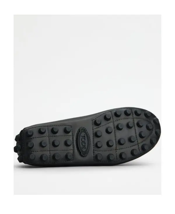 TOD'S Penny-slot Leather Loafers - Black