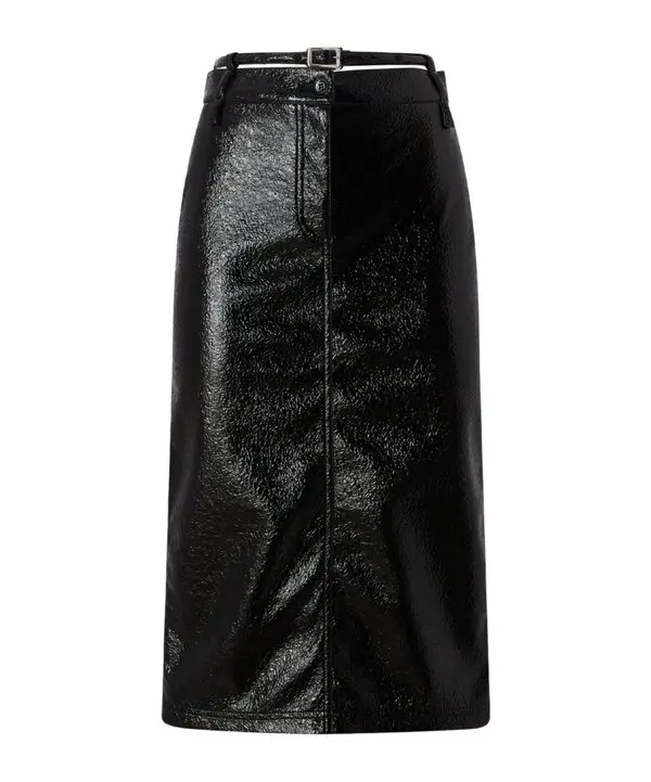 Pinko Belted Midi Skirt