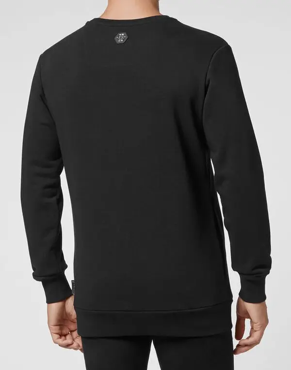 Philipp Plein Logo Pullover Hoodie