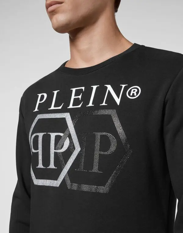 Philipp Plein Logo Pullover Hoodie