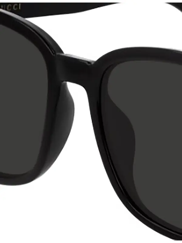 Gucci Square Frame Sunglasses With Logo Detail - Gray