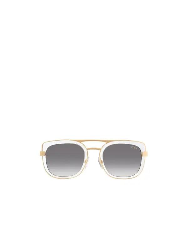 Cazal Full Frame Sunglasses With Monogrammed Temples - Gray