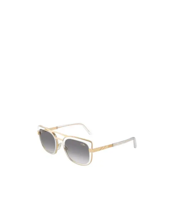 Cazal Full Frame Sunglasses With Monogrammed Temples - Gray