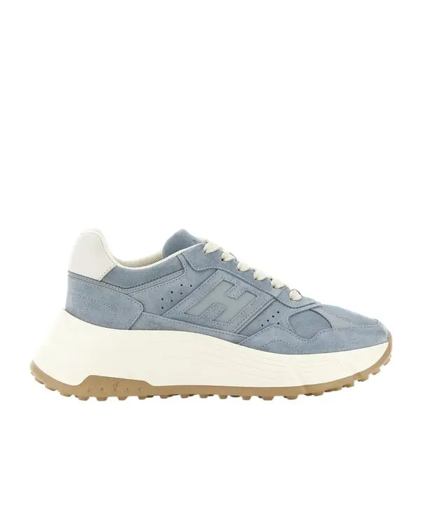 Hogan H669 Logo Detailed Chunky Sneakers - White