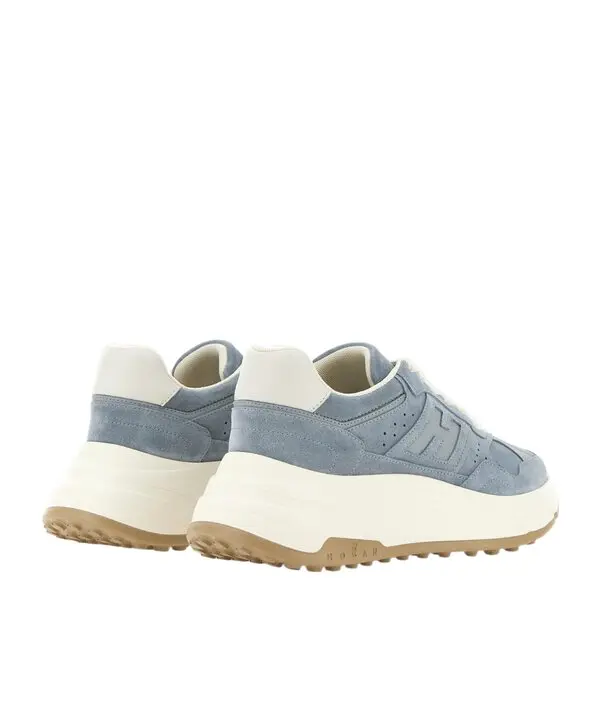 Hogan H669 Logo Detailed Chunky Sneakers - White