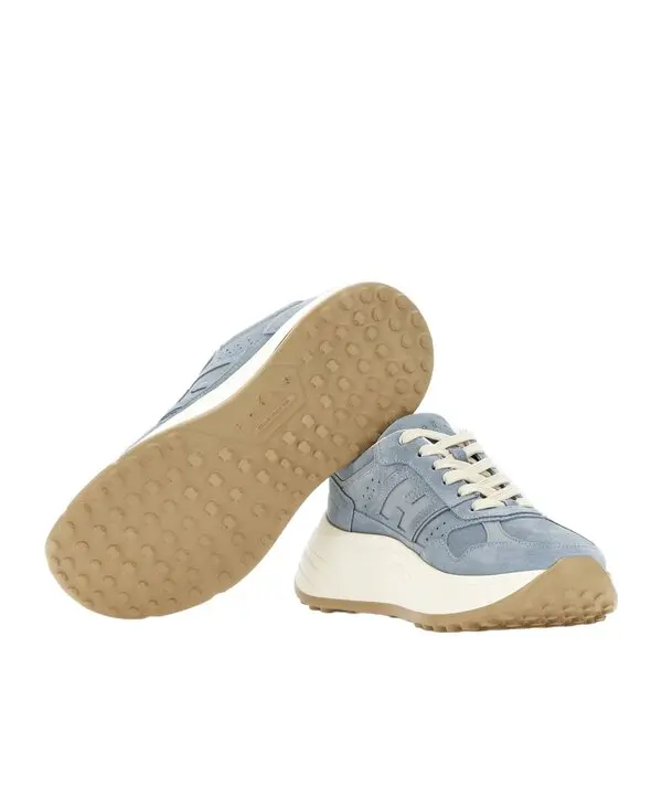 Hogan H669 Logo Detailed Chunky Sneakers - White