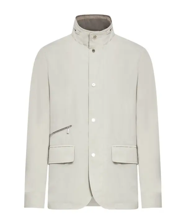 MOORER Sten-at Jacket - Ivory