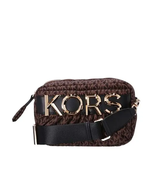 Michael Kors Logo Plaque Crossbody Bag