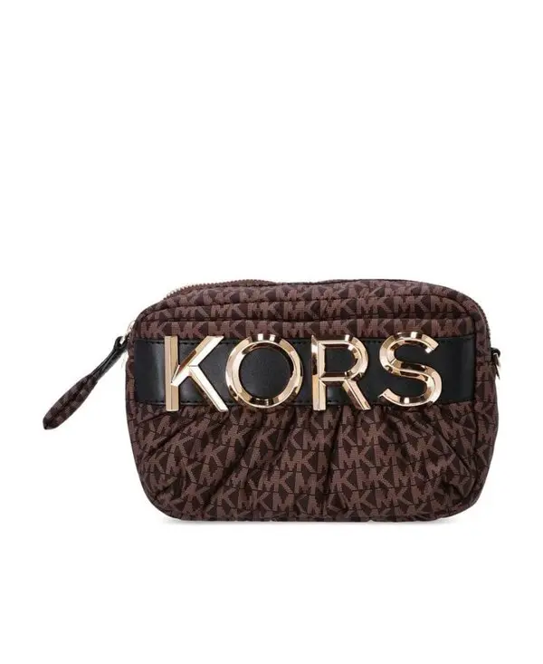 Michael Kors Logo Plaque Crossbody Bag