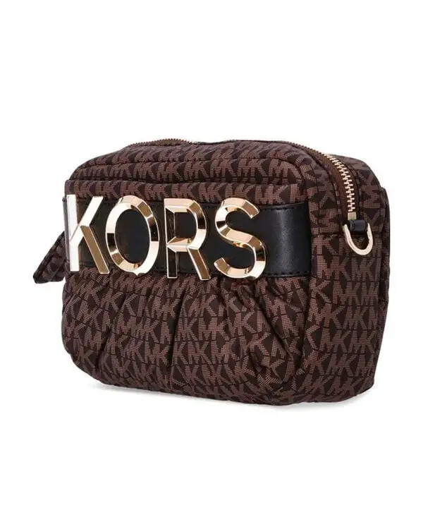 Michael Kors Logo Plaque Crossbody Bag