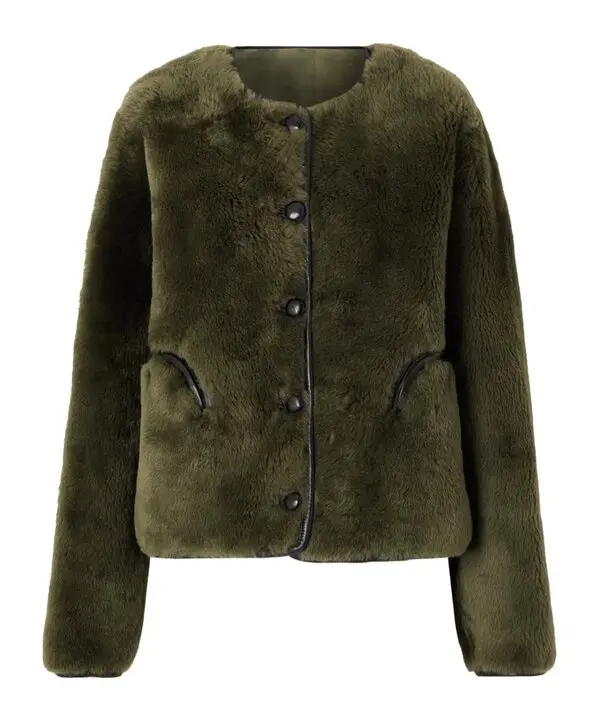 BLAZÉ MILANO Long-sleeved Reversible Jacket - Green