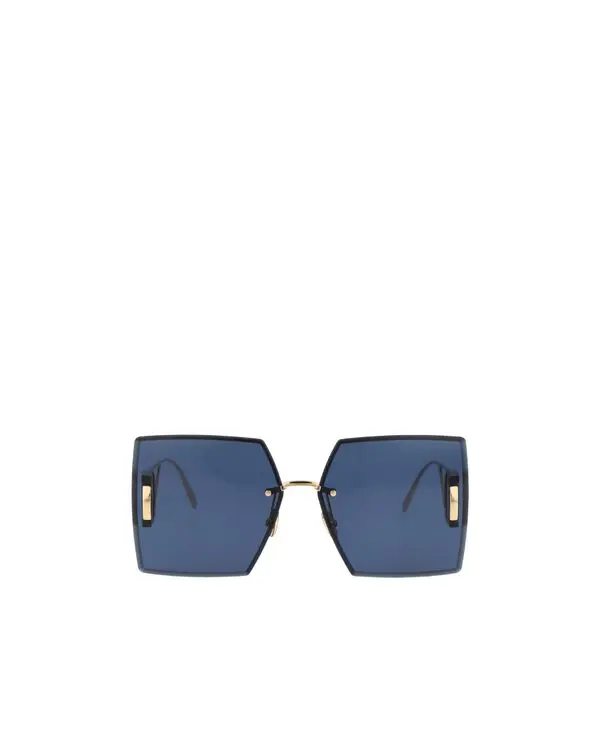 Dior Logo D Frame Sunglasses - Blue