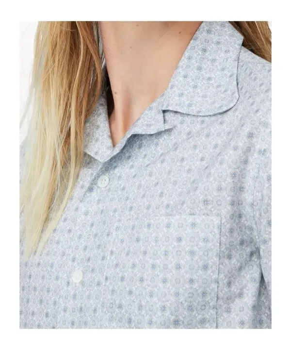 Brunello Cucinelli Geometric-pattern Cotton Shirt